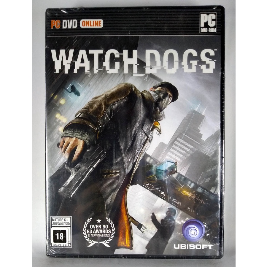 Watch Dogs PC Mídia Física Novo Lacrado | Shopee Brasil