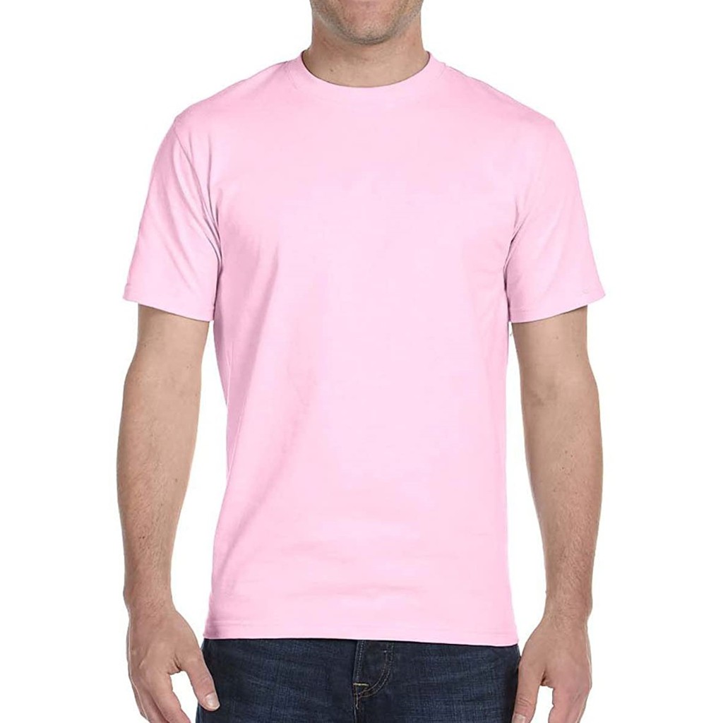 Camiseta Rosa Básica Lisa Malha 30.1 100% Algodão | Shopee Brasil