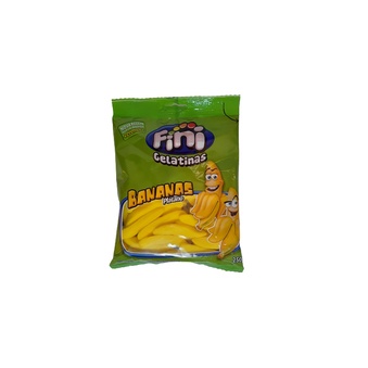 Balas Gelatinas Bananas Fini 250g | Shopee Brasil