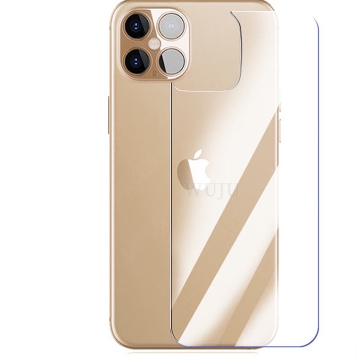 Película Traseira De Vidro 9D Para iPhone 11 12 13 Pro Max XR X XS Max 7 8 Plus SE mini ...