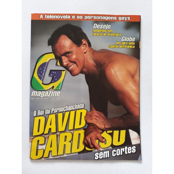REVISTA G MAGAZINE DAVID CARDOSO | Shopee Brasil
