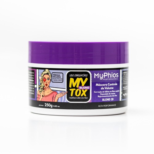 Btox Capilar 250g - Mytox Blond - Myphios Professional | Shopee Brasil