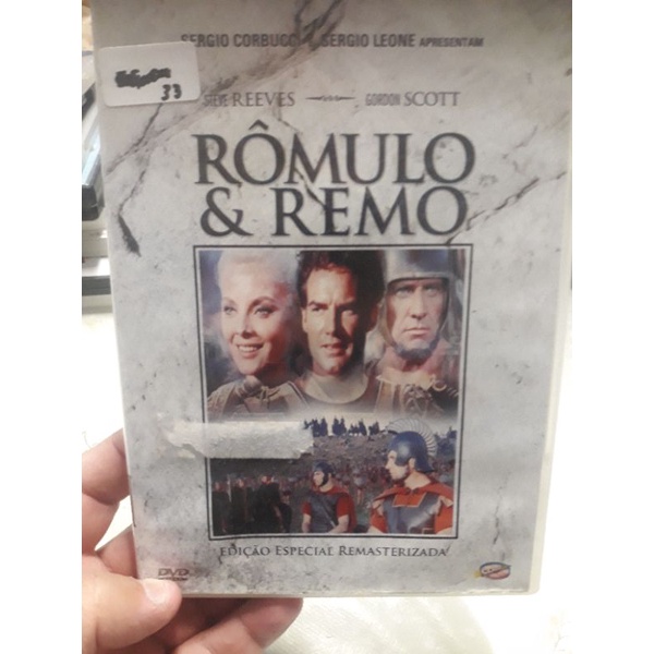 DVD RÔMULO E REMO BIBLICO original | Shopee Brasil