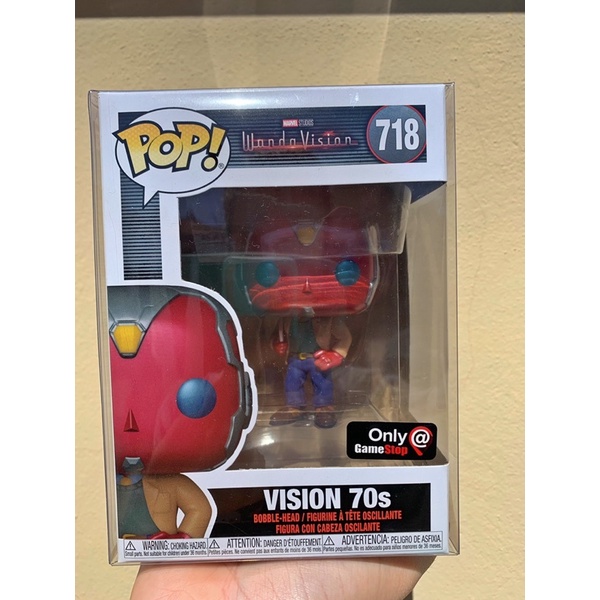 Funko pop! marvel Wandavision- Vision 70s #718 only at gamestop ... Funko pop! marvel Wandavision- Vision 70s #718 only at gamestop ...
