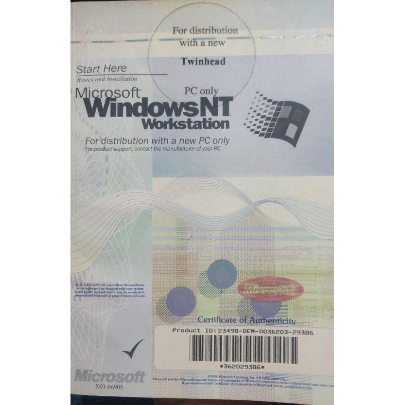 Livro Microsoft Windows NT Workstation 1303 | Shopee Brasil