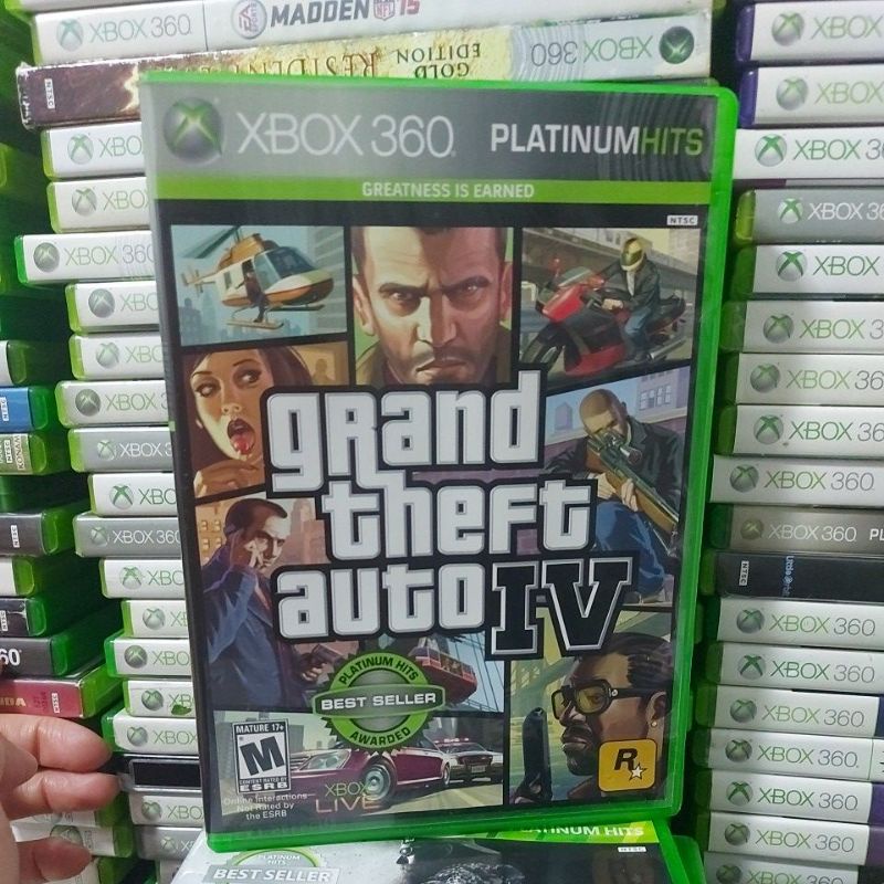 GTA 4 XBOX 360 | Shopee Brasil