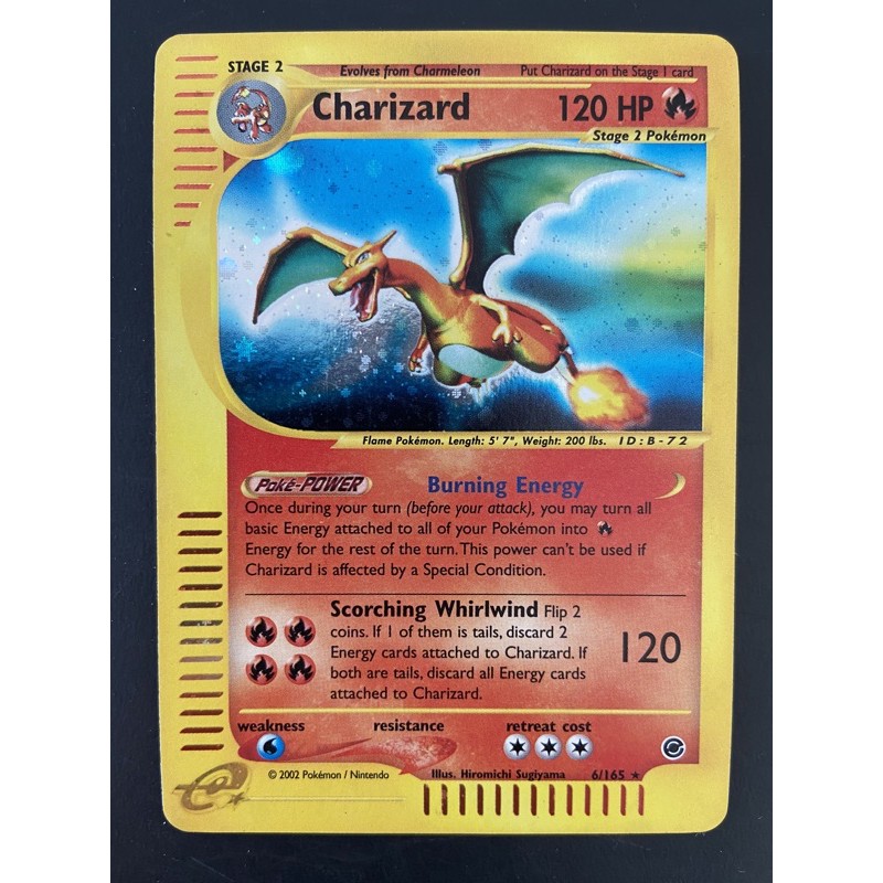 Card Pokémon TCG - Charizard Expedition | Shopee Brasil