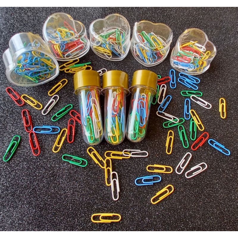 Clips Coloridos 30 unidades. | Shopee Brasil