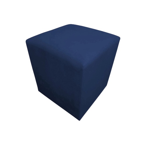Puff Puf Grande Quadrado 39x34x34 para Sala Tecido Suede | Shopee Brasil