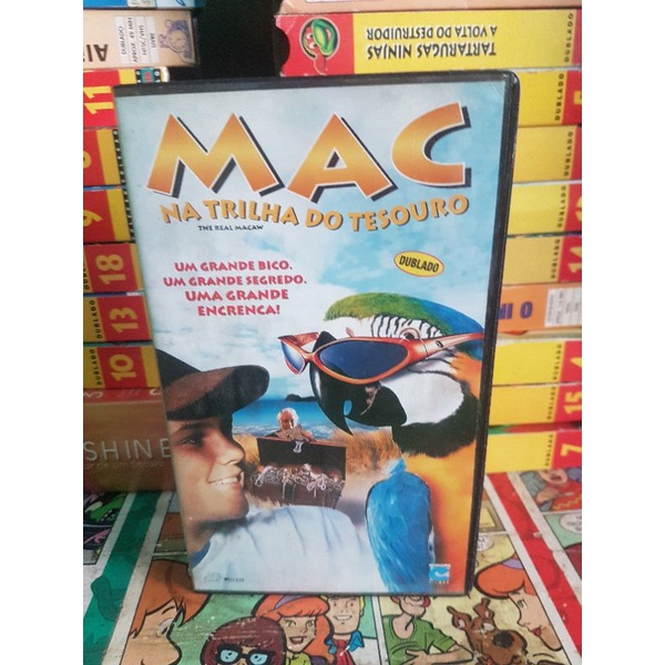 VHS - Mac na trilha do tesouro (Dublado) | Shopee Brasil