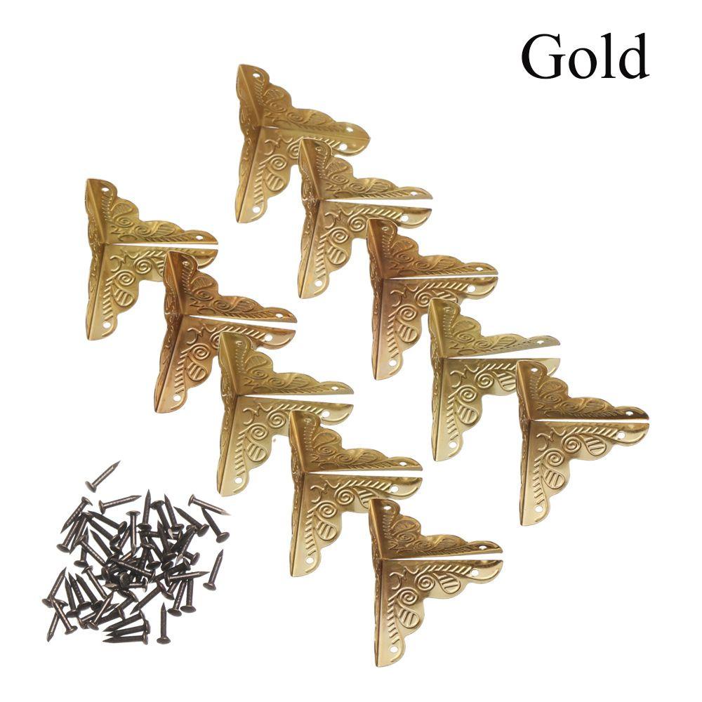 XIBODI 10PCS Suportes De Canto Artesanato De Bricolage Móveis De Metal ...