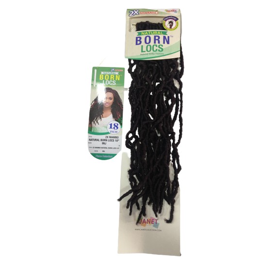 Cabelo Janet Collection Havana 2X Mambo Faux Locs Trança 18" | Shopee ...