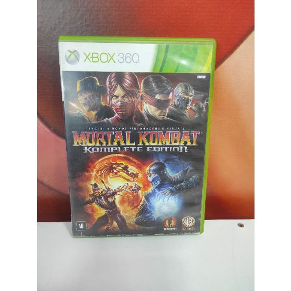 Mortal Kombat Komplete edition Xbox 360 original em mídia física ...