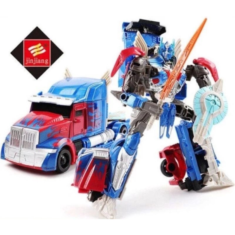 Brinquedo Transformers Optimus Prime | Shopee Brasil
