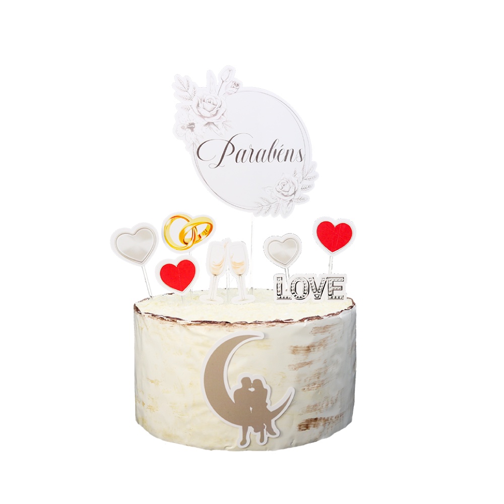 Topper de Bolo Lua | Shopee Brasil