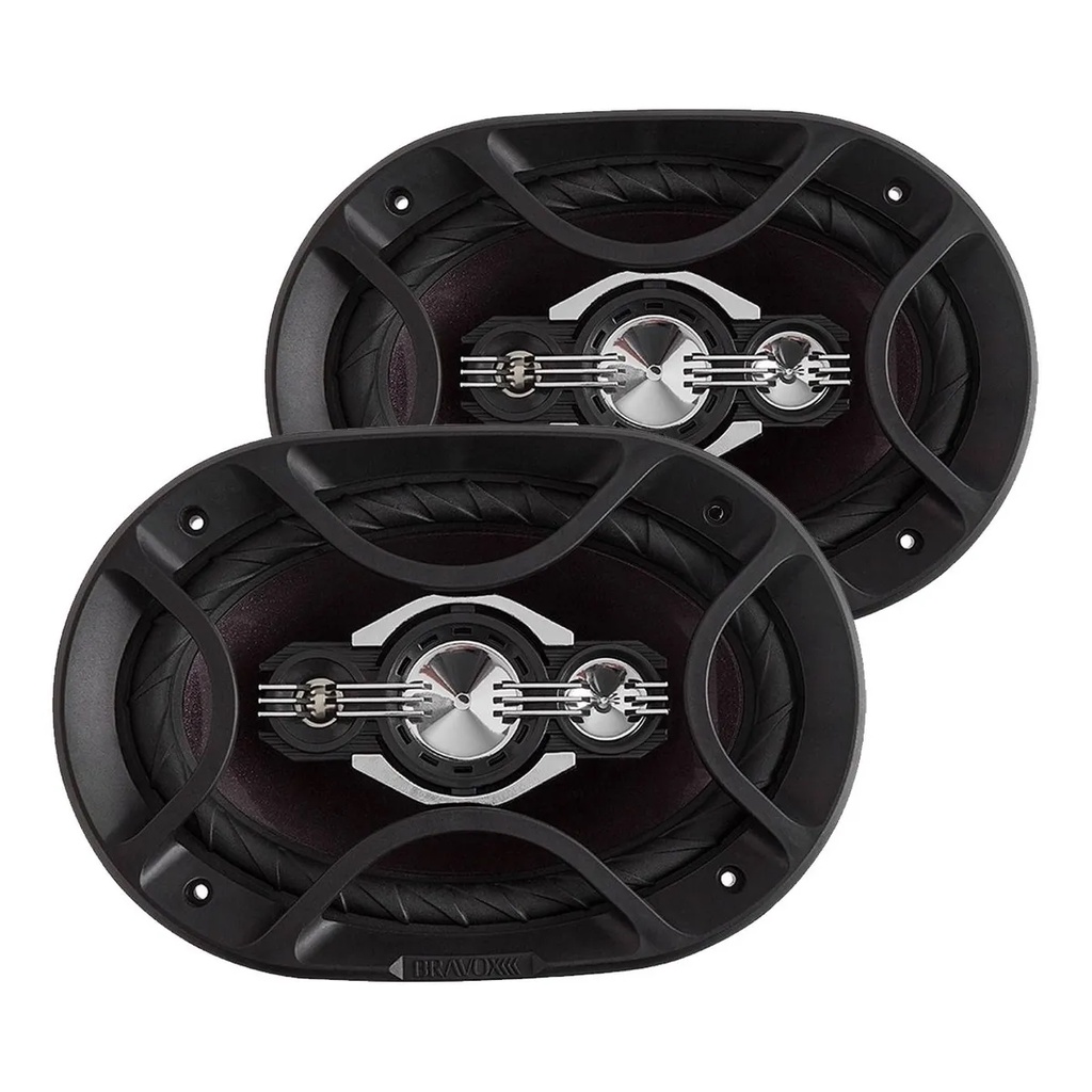 Alto Falante 6x9 Bravox 160w Rms Par Quadraxial B4x69p | Shopee Brasil