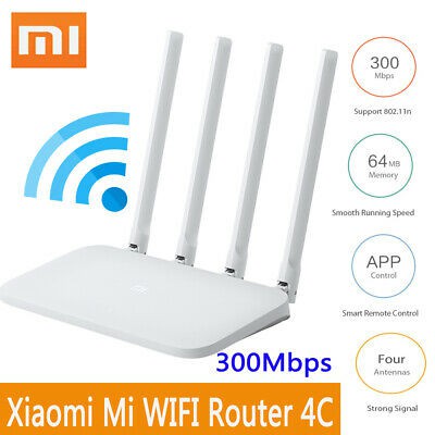 Roteador wifi xiaomi mi router 4C, branco | Shopee Brasil