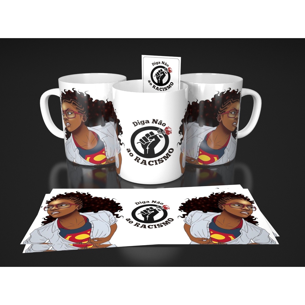 Caneca Consciencia Negra | Shopee Brasil