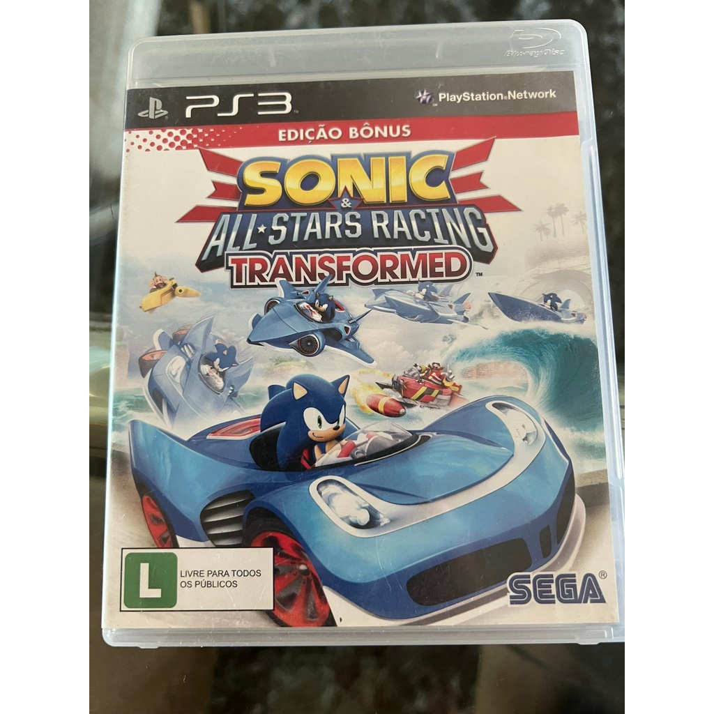 Sonic & All-Stars Racing Transformed | Shopee Brasil
