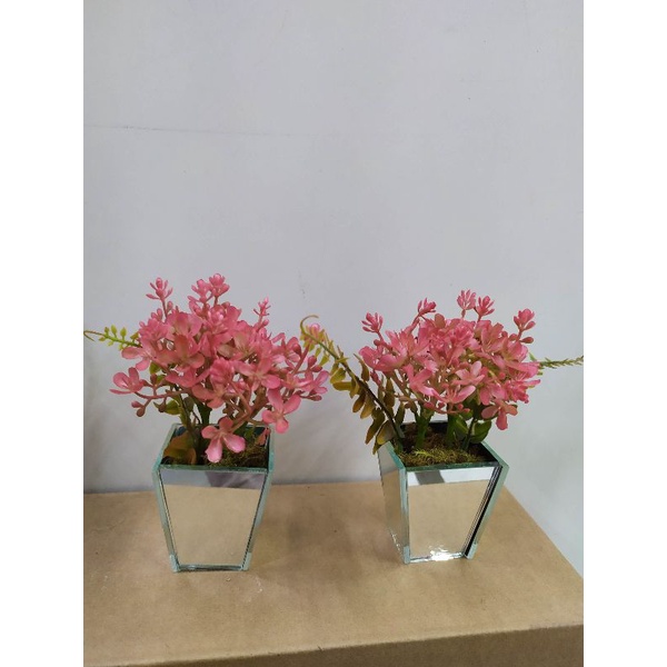 Mini Arranjo Flores Artificiais Completo | Shopee Brasil