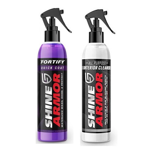 Kit 2 Em 1 Shine Armor Fortify + Interior Cleaner Details | Shopee Brasil