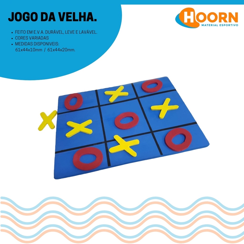 Jogo da velha em EVA