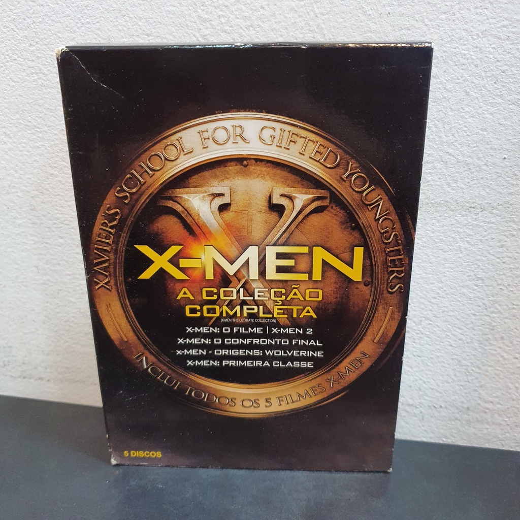 Box 5 DVDs X-Men – A Coleção Completa (Original) | Shopee Brasil