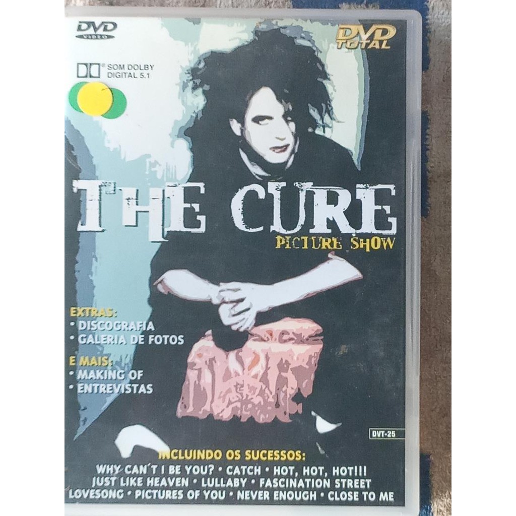 DVD SHOW The Cure – Picture Show | Shopee Brasil