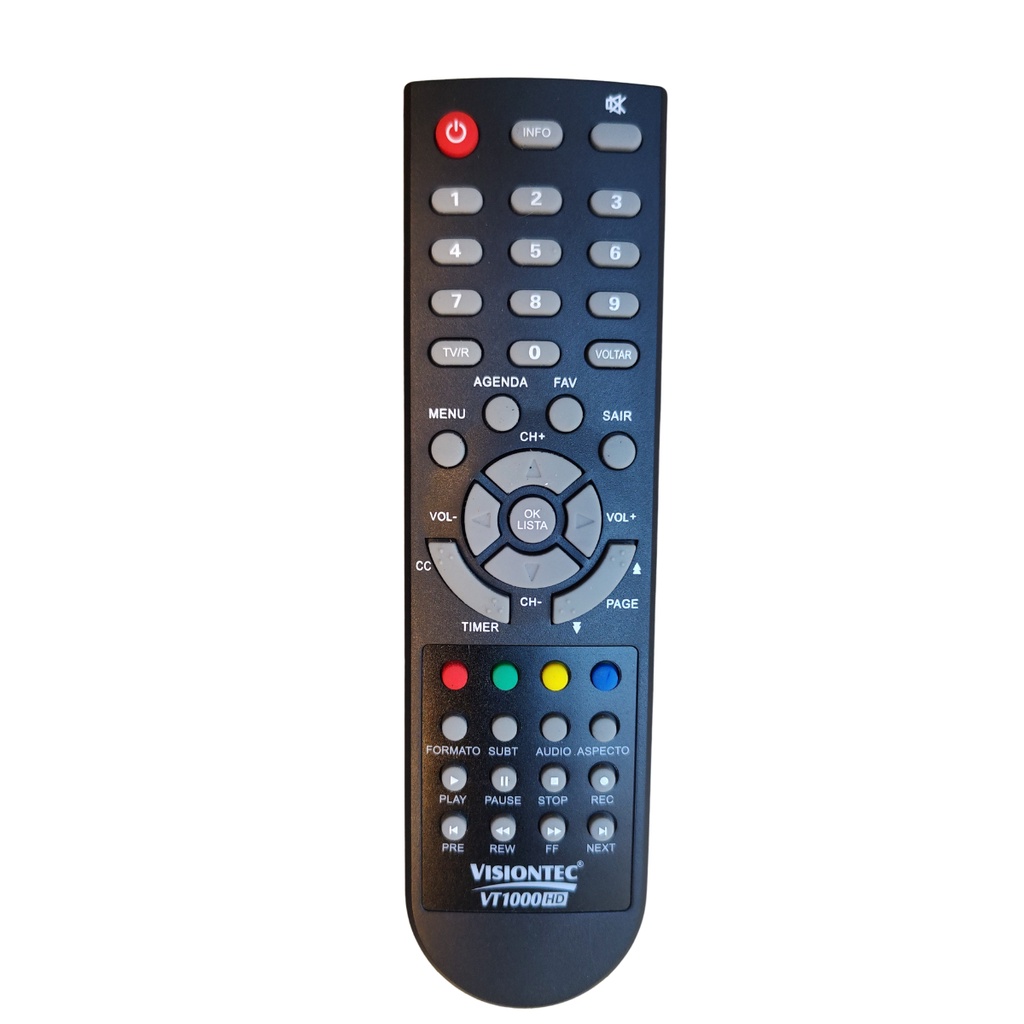 Controle Do Receptor Vt1000 Hd Original | Shopee Brasil