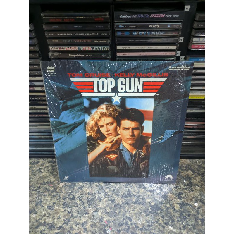 LD Laser Disc - Top Gun - Paramount Pictures | Shopee Brasil