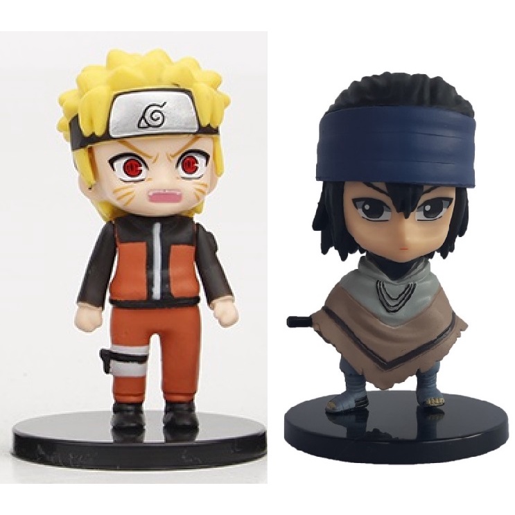 Naruto Shippuden e Sasuke Renegado - Kit - 2 Action Figure | Shopee Brasil