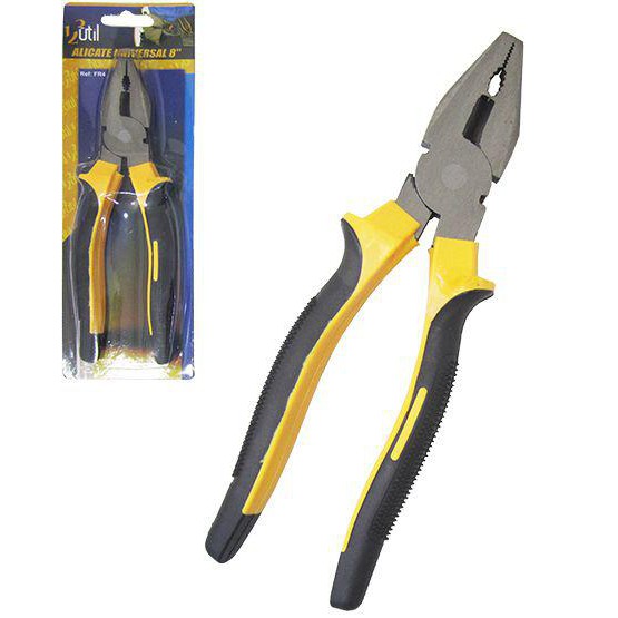 alicate universal 8"polegadas util | Shopee Brasil