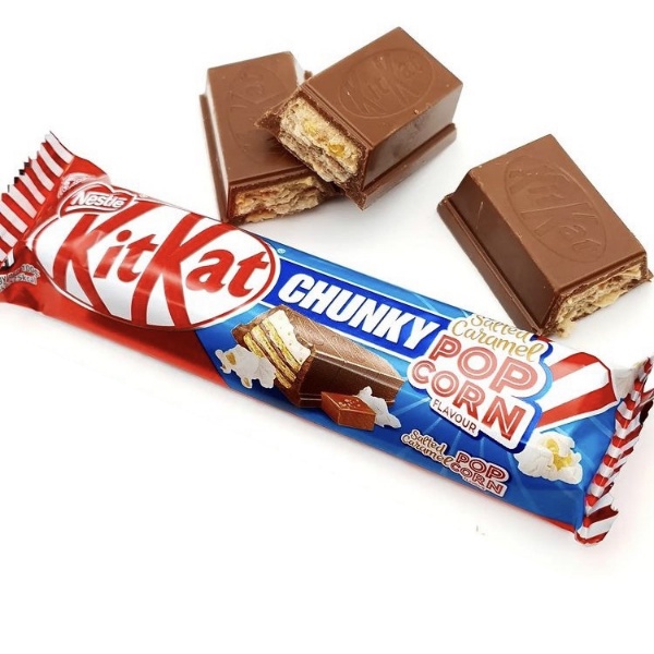 Kit Kat Pop Corn Salted Caramel Importado Estados Unidos da América ...