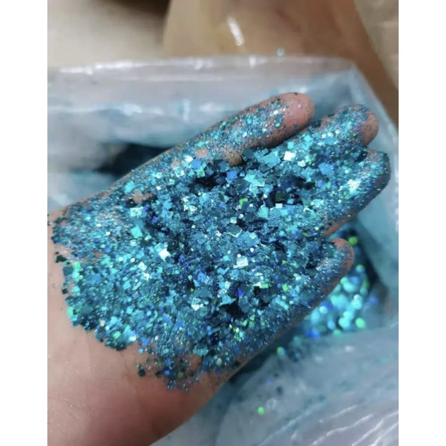 gliter especial holográfico flocado luxo 3 | Shopee Brasil