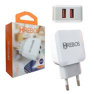 Carregador Turbo 3.1a Hs-163 Hrebos | Shopee Brasil