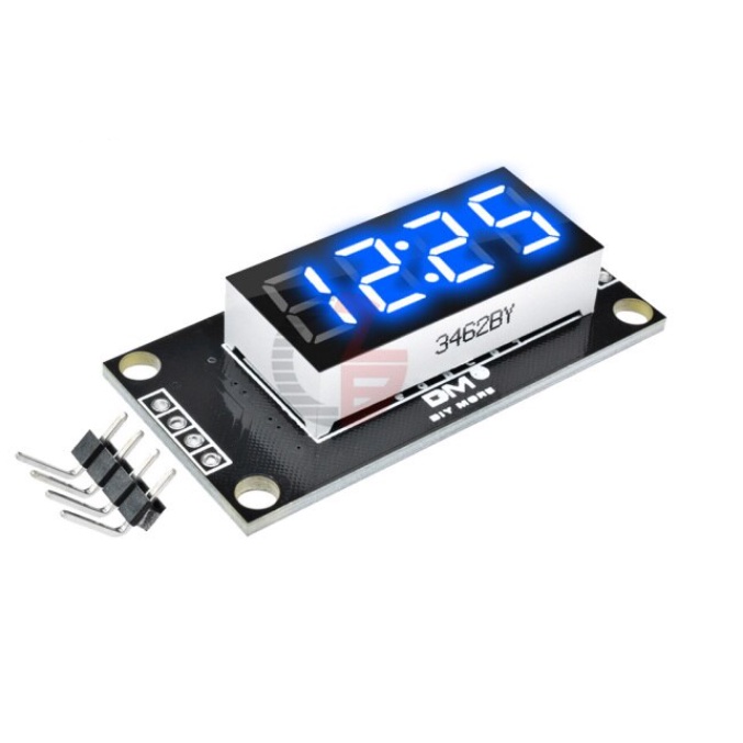 Modulo Relogio Display 4 Digitos 7 segmentos Azul TM1637 | Shopee Brasil