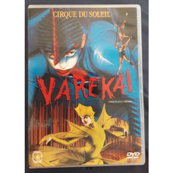 DVD: Varekai ( Cirque Du Soleil). | Shopee Brasil