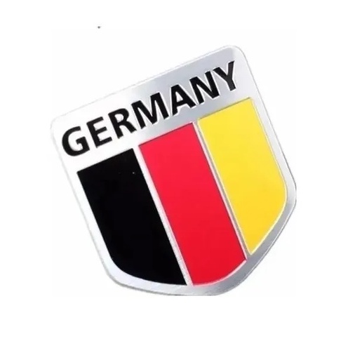 Emblema Adesivo Bandeira Logo Alemanha Audi A1 A3 A4 Q3 Q5 Volkswagen ...
