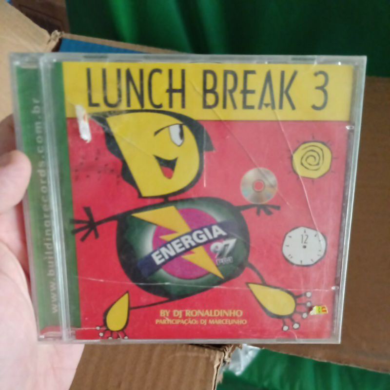 cd lunch break 97 FM volume 3 - novo e lacrado | Shopee Brasil