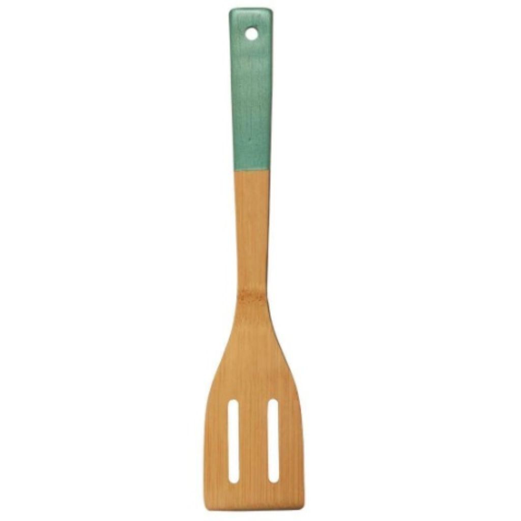 Espátula Vazada de Bambu Orgânico Menta 30 cm Yoi | Shopee Brasil