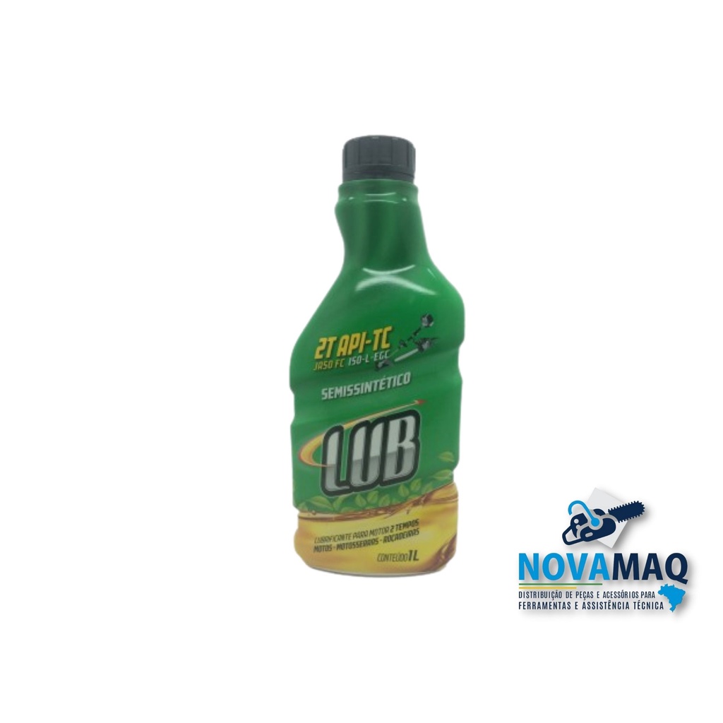 Lubrificante Lub 2T API - SEMISSINTÉTICO - 1L | Shopee Brasil