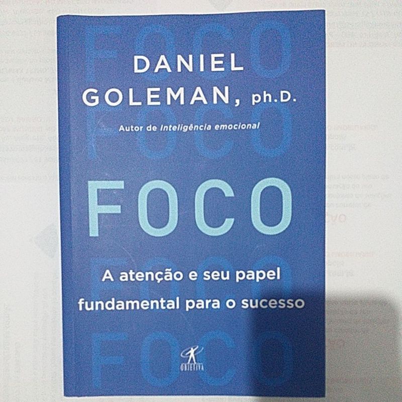 Livro Foco de Daniel Coleman. | Shopee Brasil