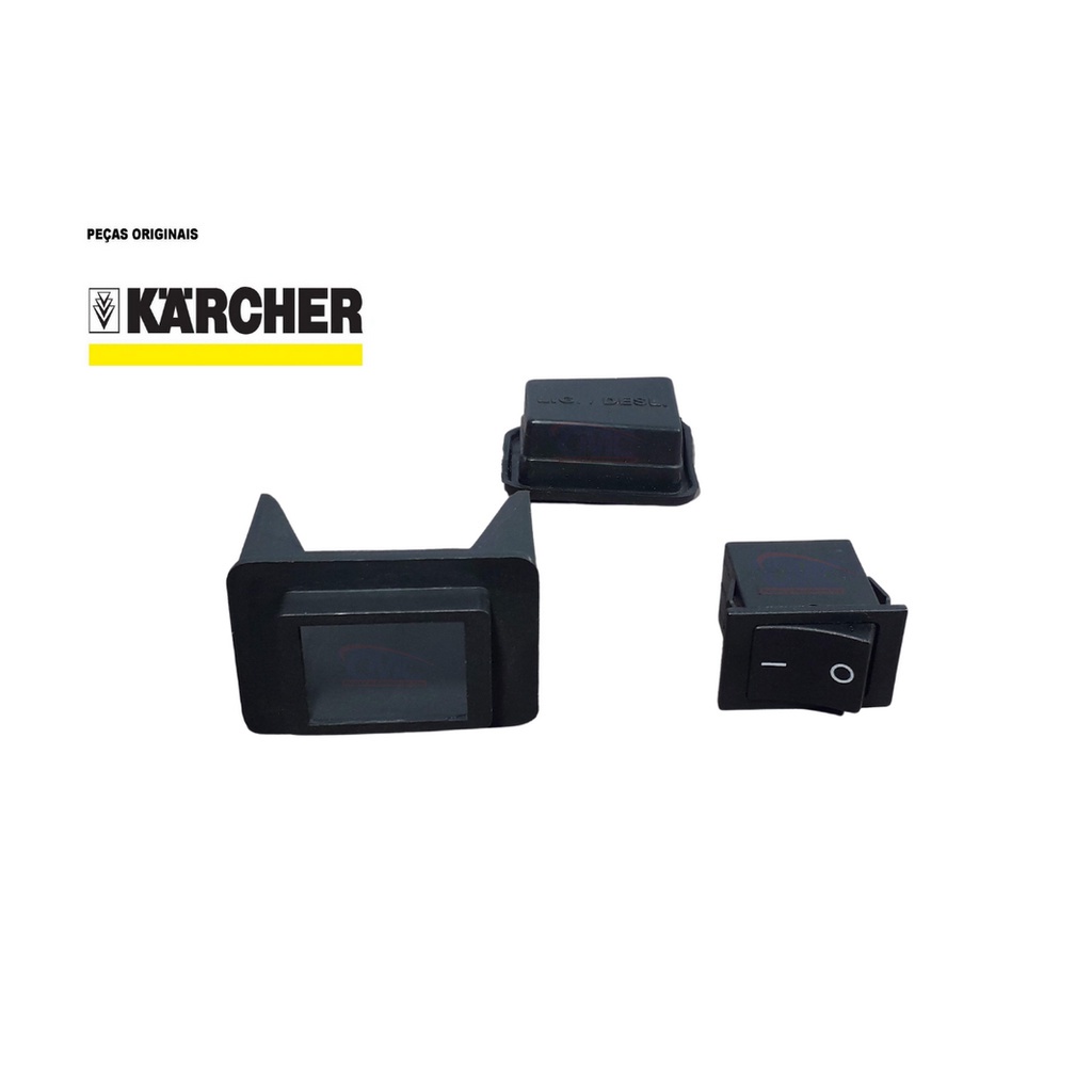 INTERRUPTOR KARCHER K310/K3.30 COM SUPORTE E CAPA ORIGINAL | Shopee Brasil