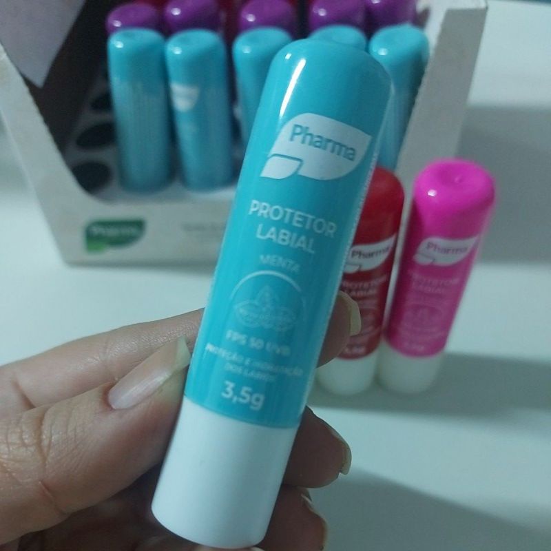 Protetor Solar Labial Fps 50 Uvb Pharma Sem Cor com Cheiro | Shopee Brasil