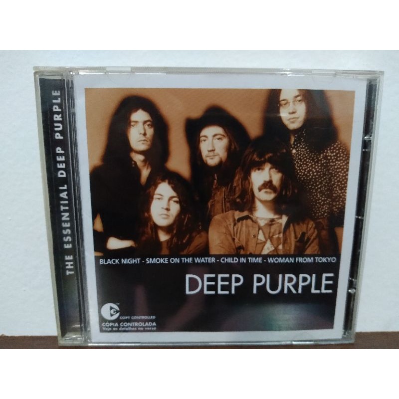 CD - Deep Purple / The Essencial | Shopee Brasil