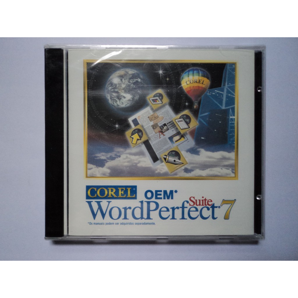 Cd-rom Corel Wordperfect Suite 7 Oem (1996) – Lacrado - Ag25 | Shopee ...