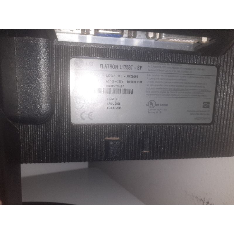 Monitor Lg Flatron l1753t-sf | Shopee Brasil