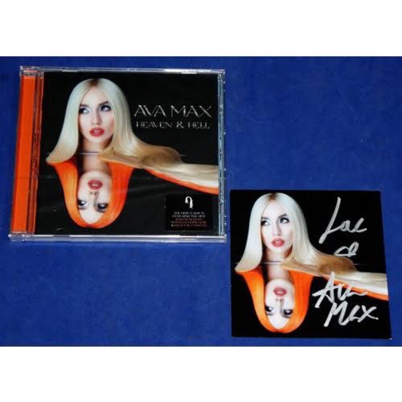 Ava Max Heaven & Hell Cd Autografado | Shopee Brasil