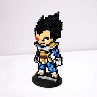 Colecionável Vegeta Dragon Ball Z (Hama Beads/ Perler Beads/ Pixel Art ...