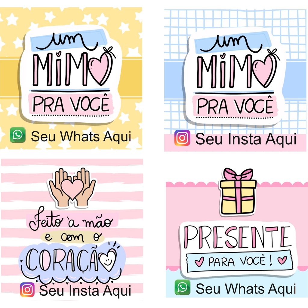 TAG PERSONALIZADA/ PLAQUINHA/ MIMO PARA CLIENTE / AGRADECIMENTO CLIENTE ...